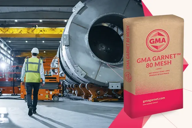 GMA Garnet 80 Mesh | Garnet Abrasive | GMA Garnet Group